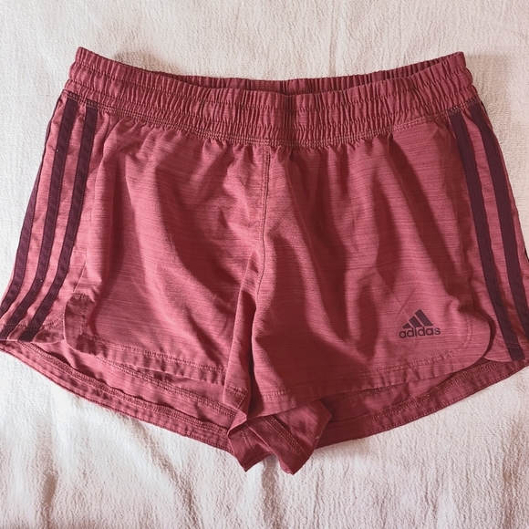 adidas | Shorts | Adidas Dusty Red Running Shorts Womans Size Small ...